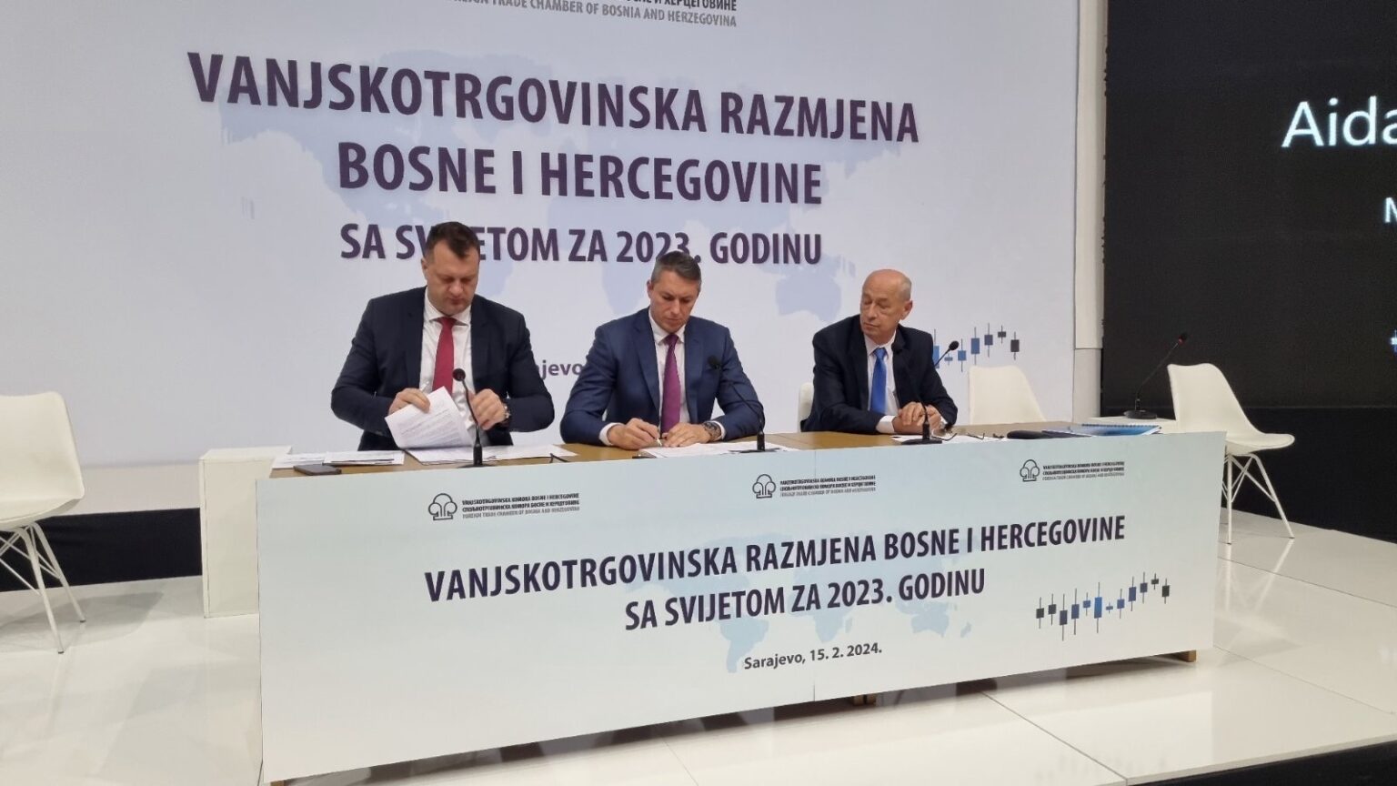 Vanjskotrgovinska komora BiH, izvoz, uvoz, deficit, suficit