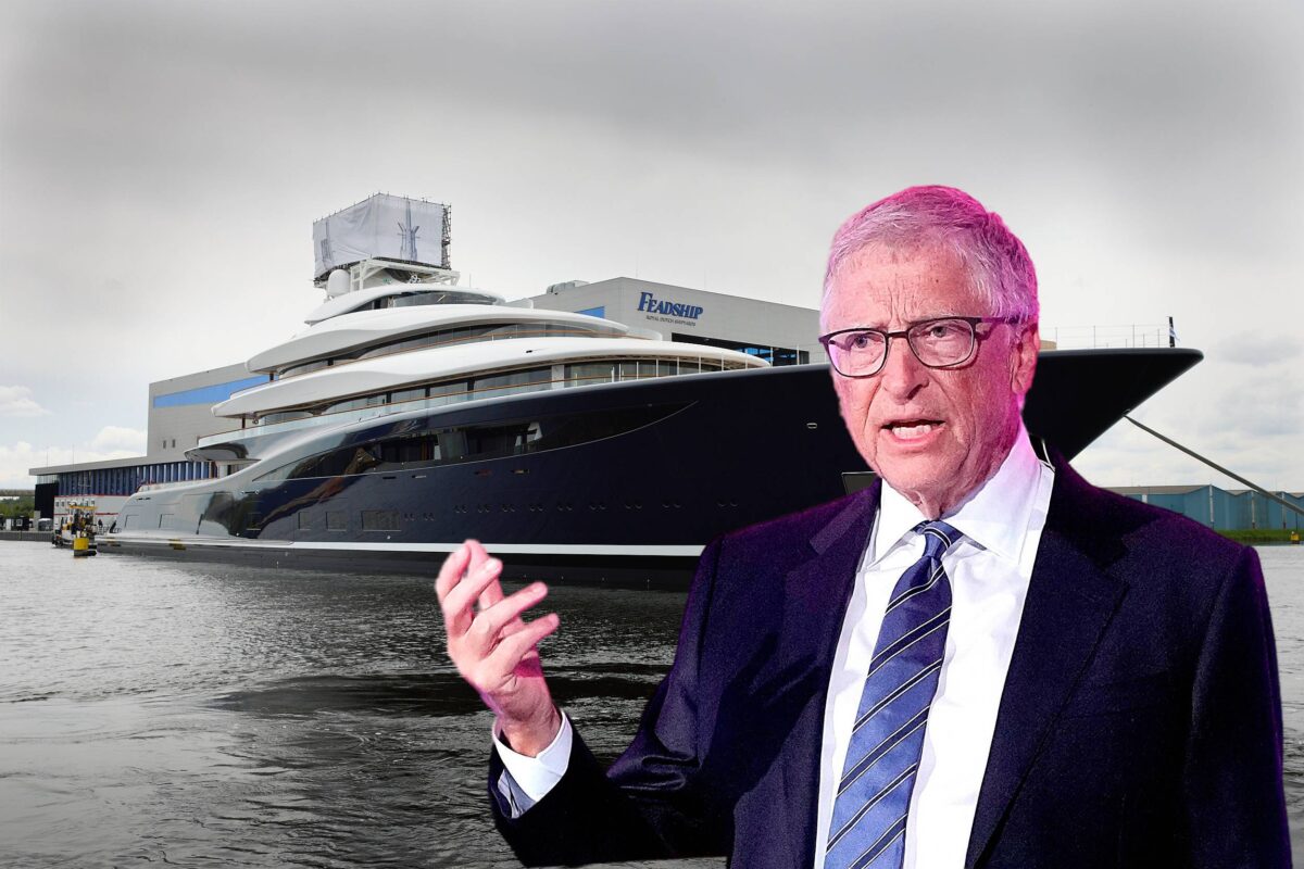 Bill Gates prodaje svoju tek izgrađenu jahtu na vodik. Cijena? Oko 600 ...